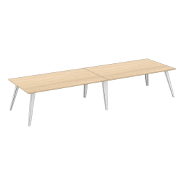 Office Furniture Elite Reflex Rectangular Meeting/Boardroom Table (2x ...