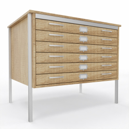 Office Furniture Elite Storage - A1 Plan Chest BT Office Furniture